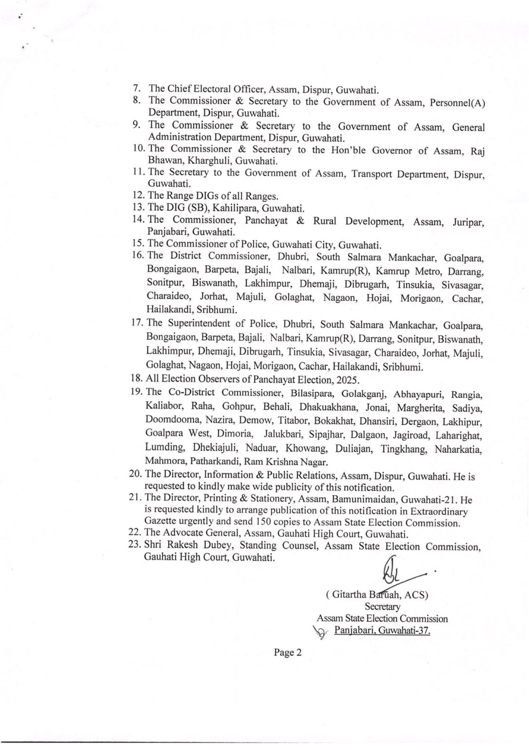 Assam Panchayat Election 2025: Check Important Dates, Schedule & Result ...